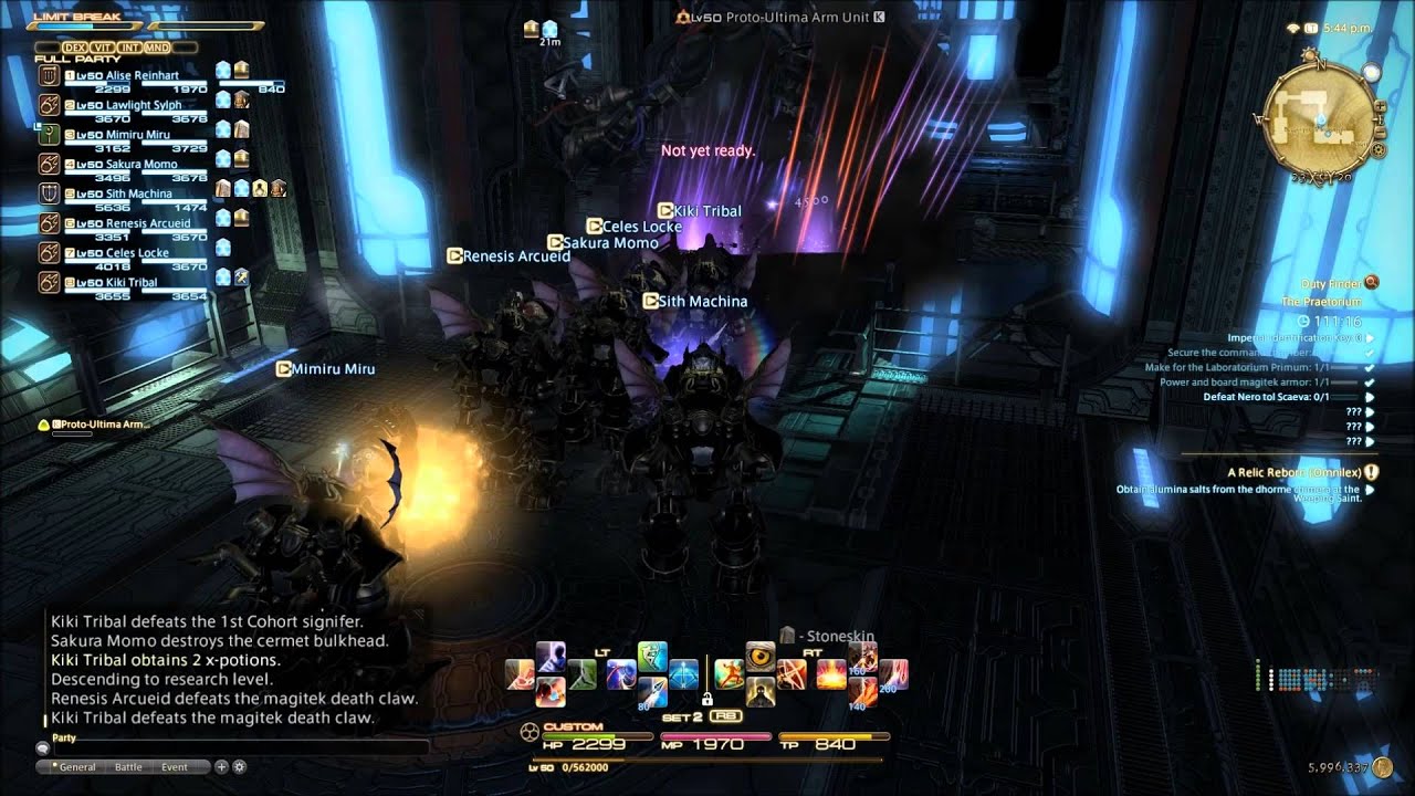 FFXIV ARR: The Praetorium Speed running - YouTube