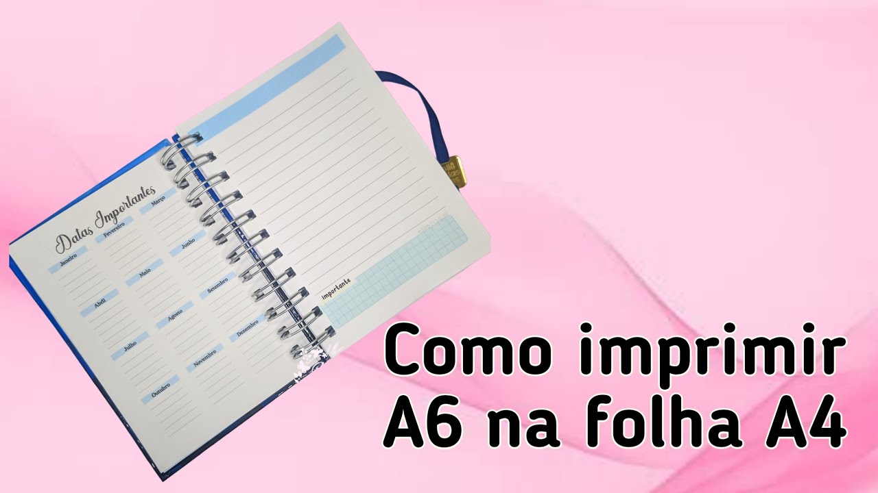 imprimindo tamanho A6 na folha A4 | frente e verso - YouTube