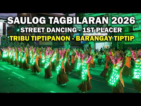 Saulog Tagbilaran 2026 - Street Dancing 1st Placer - Tribu Tiptipanon - Barangay Tiptip