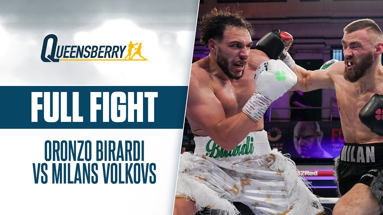 FULL FIGHT | Oronzo Birardi vs Milans Volkovs | Birardi becomes 8-0 following impressive display ...