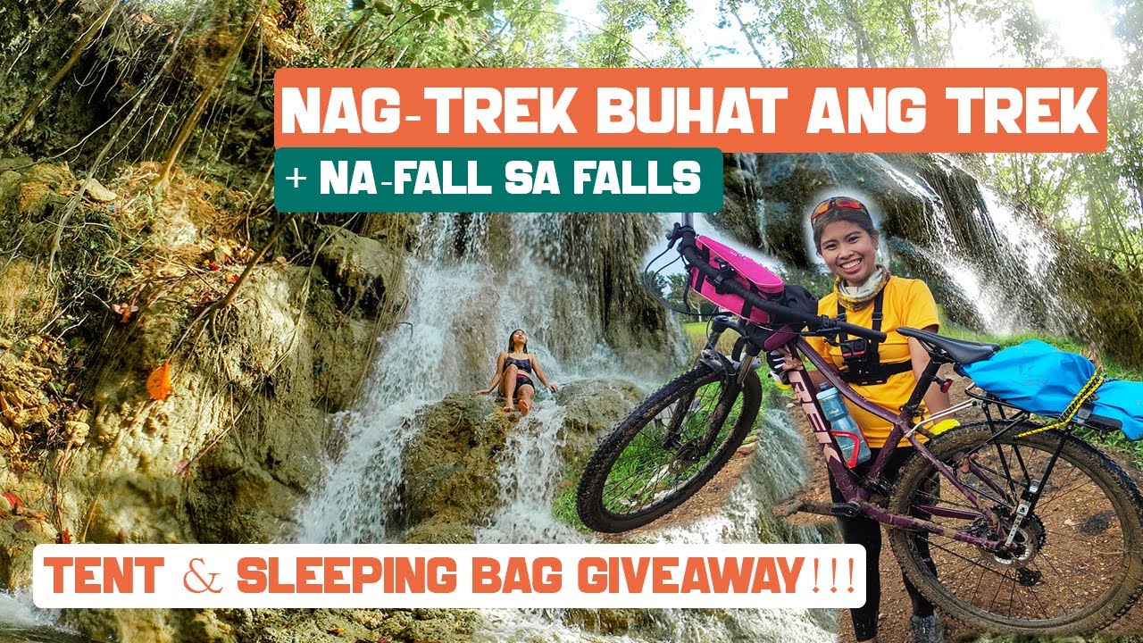 FALLS AND RIVER BIKE ADVENTOUR IN CALAUAG,QUEZON + (COLEMAN TENT ...