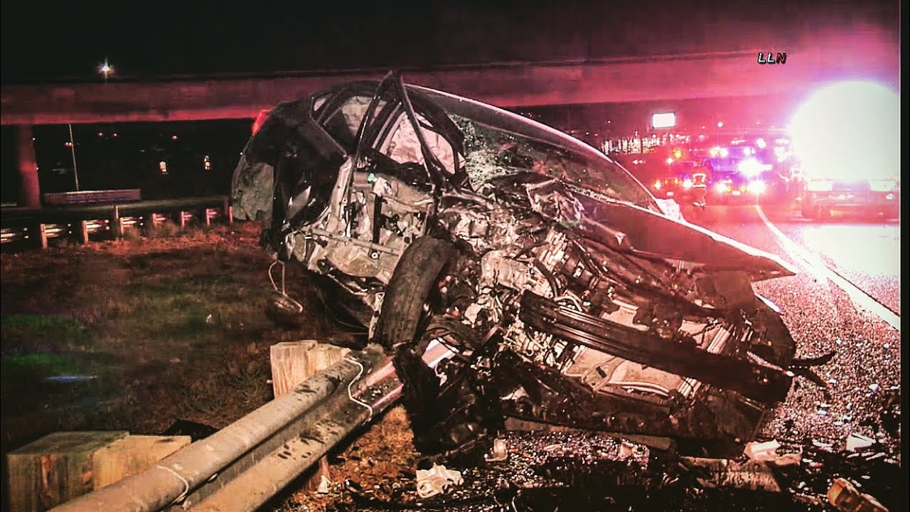 Wrong Way Crash Sends Driver Fleeing | RIVERSIDE CA 10.17.20 - YouTube