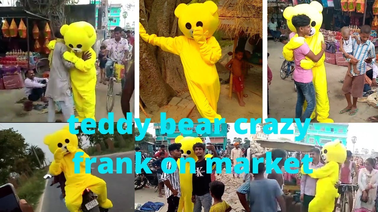 Teddy bear Frank on market | amazing Frank video teddy Frank - YouTube