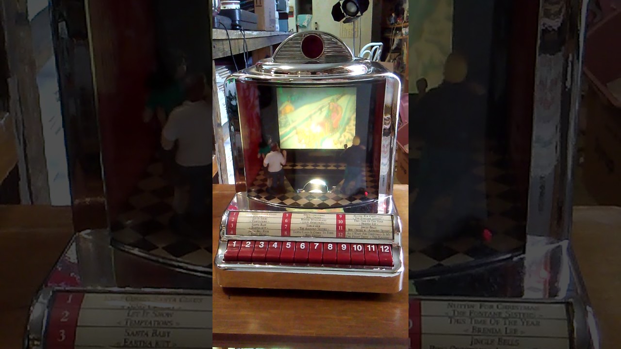 Mr. Christmas Gold Label Jukebox Rock, 50's Style, Christmas Music ...