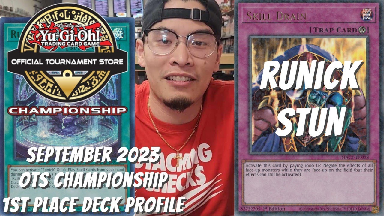 Yugioh September 2023 OTS Championship 1st Place Deck Profile - Runick ...