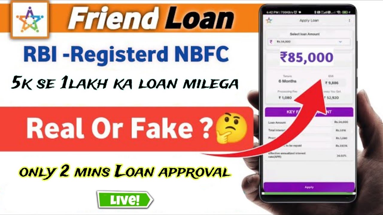 FriendLoan app-Instant Personal Loan ₹1Lakh || How to FriendLoan app se ...