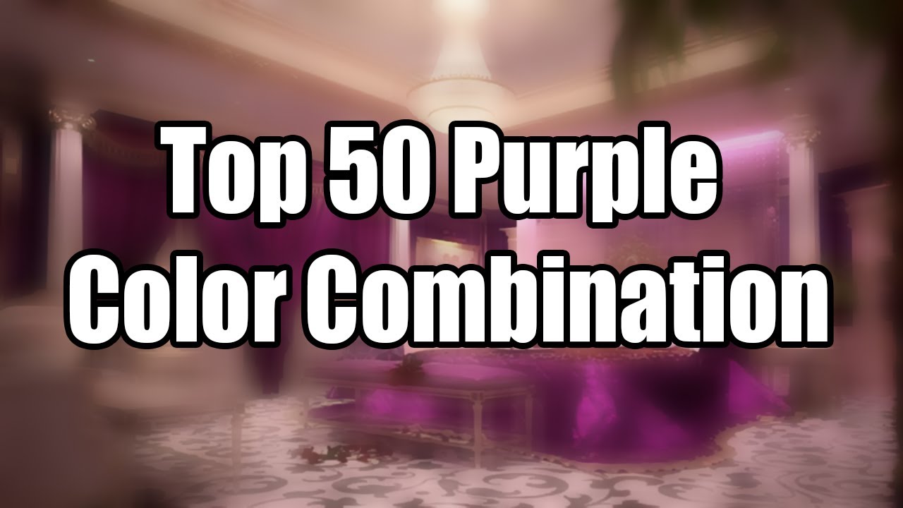 Top 50 Purple Color Combination for Living Room || Best Color Ideas ...