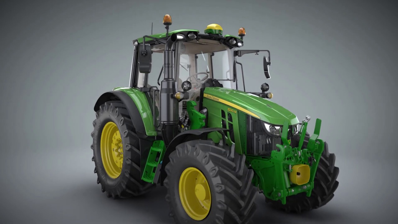 The All New John Deere 6M Tractor Now With IVT Transmission | Animated ...