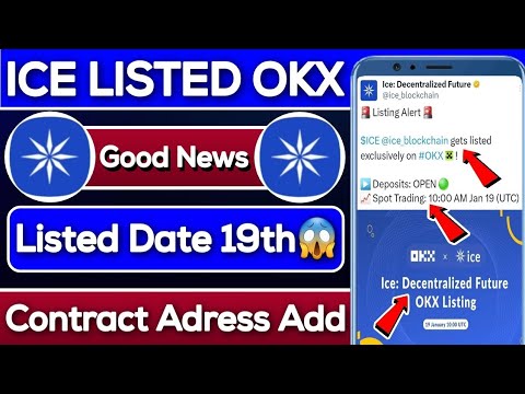 ice Coin Listing OKX Exchange | ice Contract address Available | ice ...