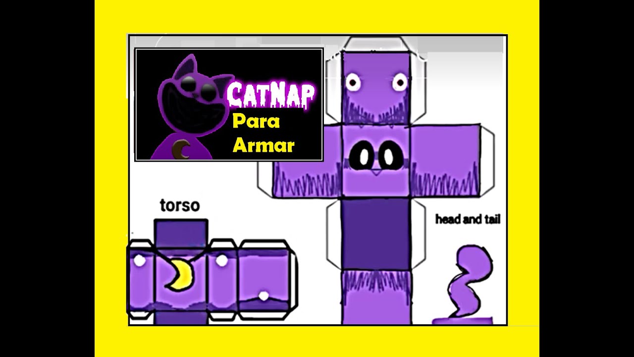 SORPRENDENTE Cat Nap para armar - YouTube