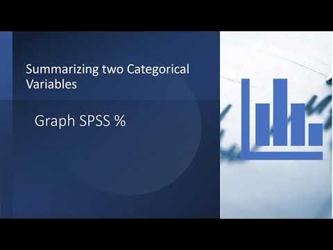 Summarizing two Categorical Variables - YouTube