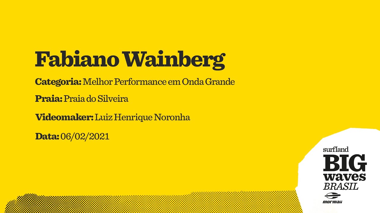 ATLETA: Fabiano Wainberg - YouTube