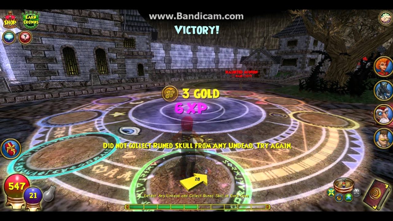 wizard101: walktrough | going through cyclops lane | episode 6 - YouTube