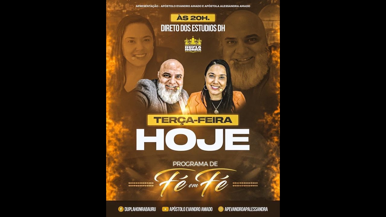 PROGRAMA DE FÉ EM FÉ - AO VIVO (30/04/24) - YouTube