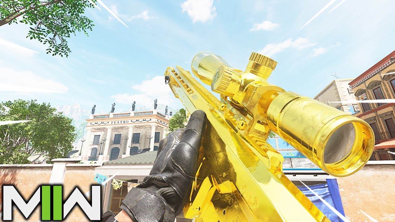 I Unlocked The Gold Mcpr 300 On Modern Warfare 2 Class Setup Youtube