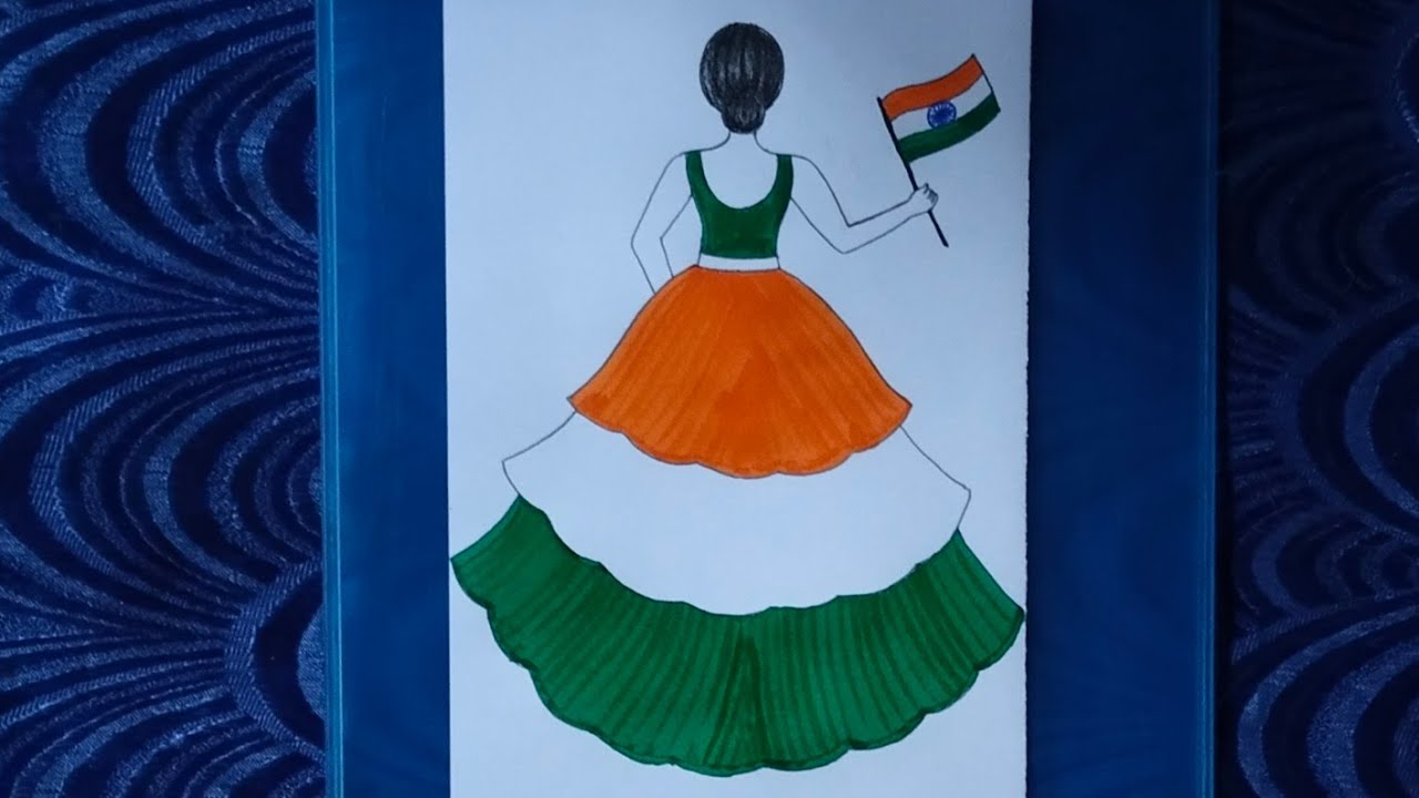 Republic day special drawing / How to draw 26 january drawing easy step ...