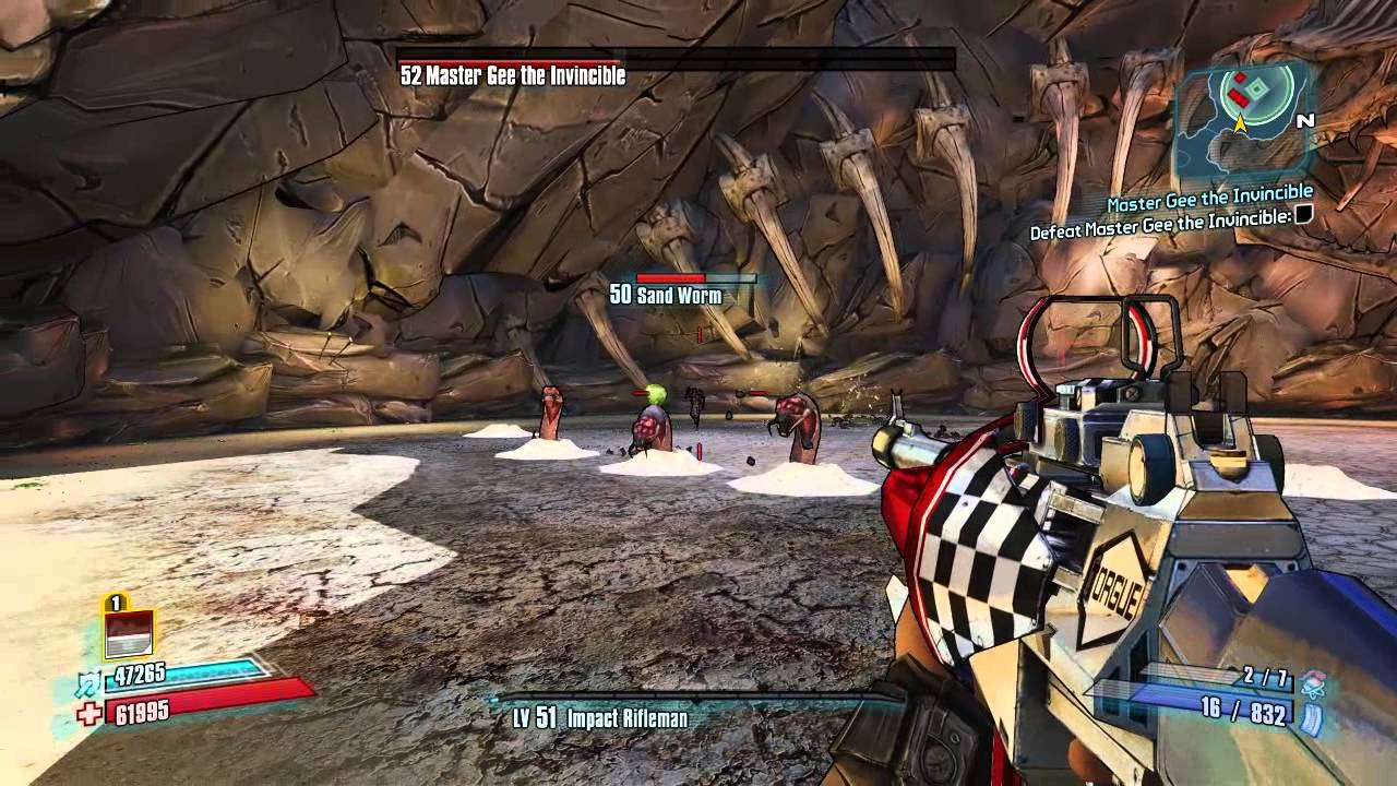 Borderlands 2 Master Gee the Invincible Solo without exploit lvl 50 ...