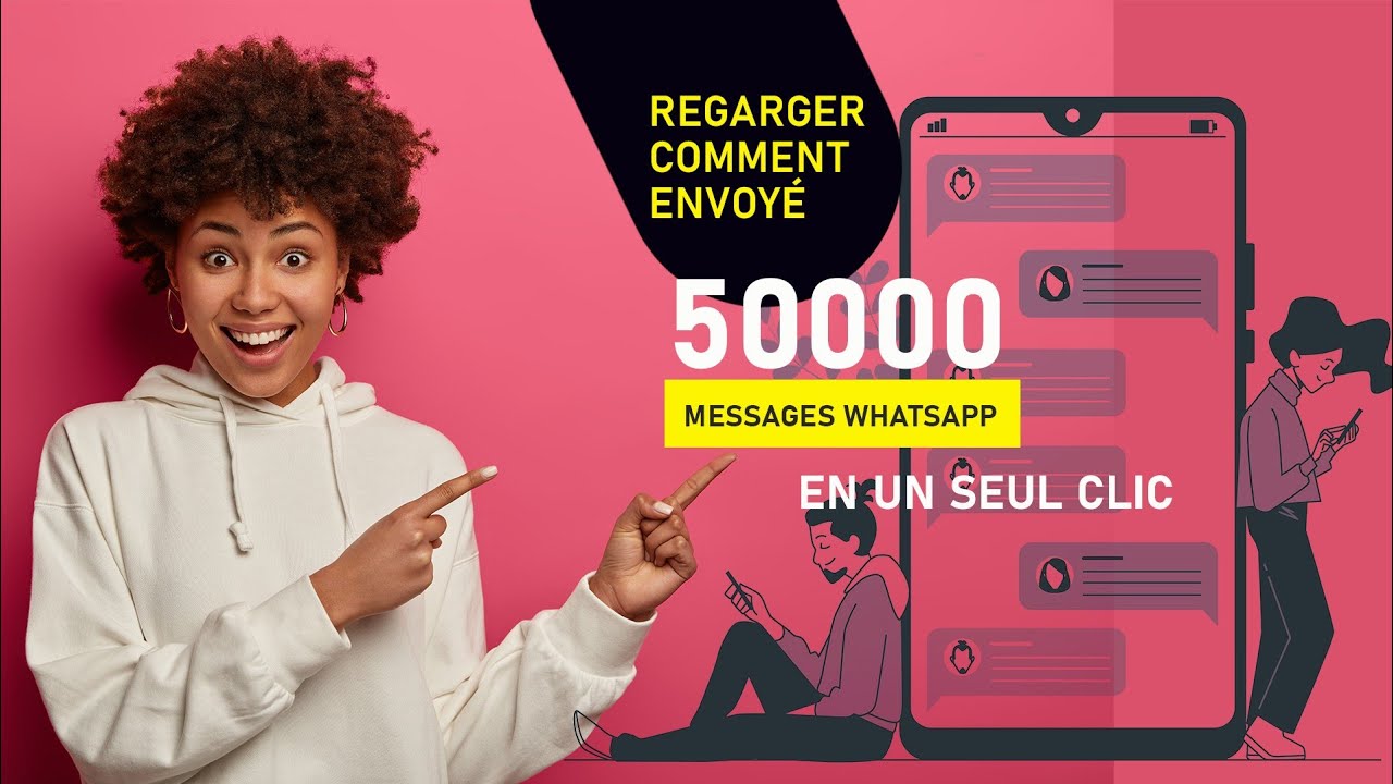 Voici comment j'ai envoyé 50000 messages en un seul clic sur WhatsApp ...