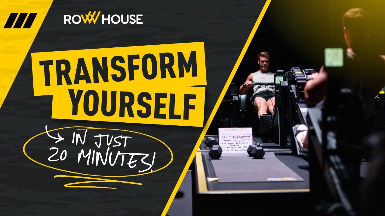 The Incredible Power of Rowing : 20 Minutes to Glory | 20-Minute Row ...