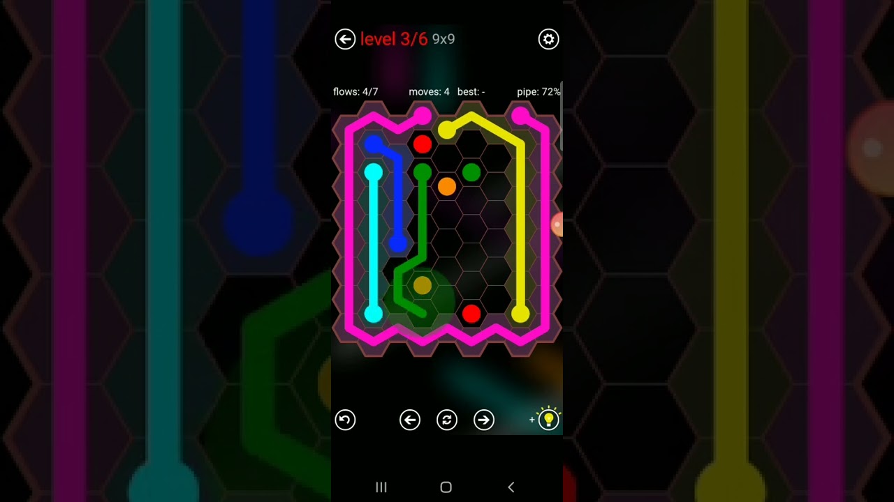 How to solve flow free hexa (9x9 day 93 level 3) - YouTube