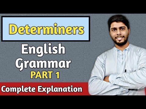 How to use Determiners | Rules of Determiners - YouTube