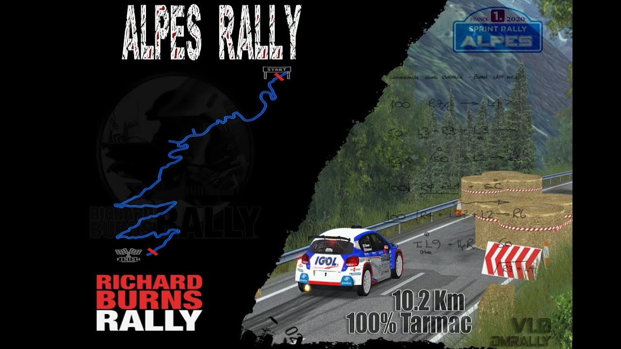 RBR Rallysimfans// Alpes Rally// Ford Fiesta R5 - YouTube