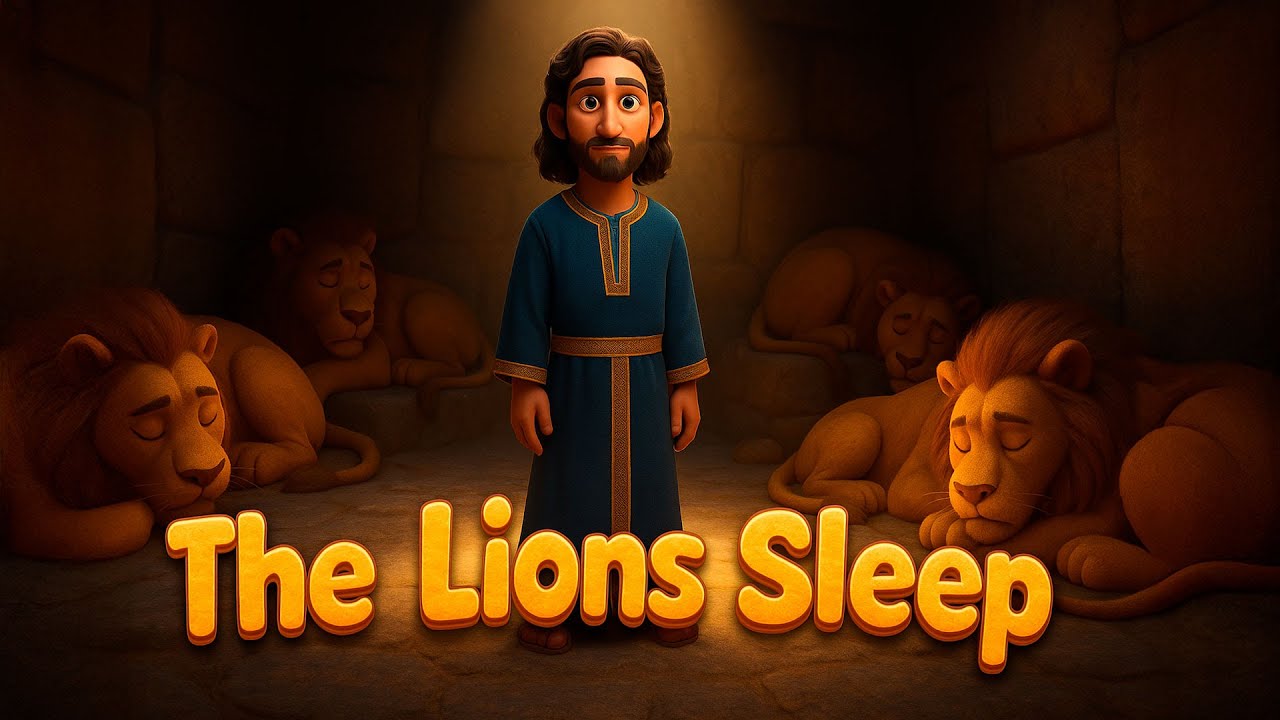 The lion sleep - JuNo Kids | #jesus #JuNo #junokids #bible #biblia ...