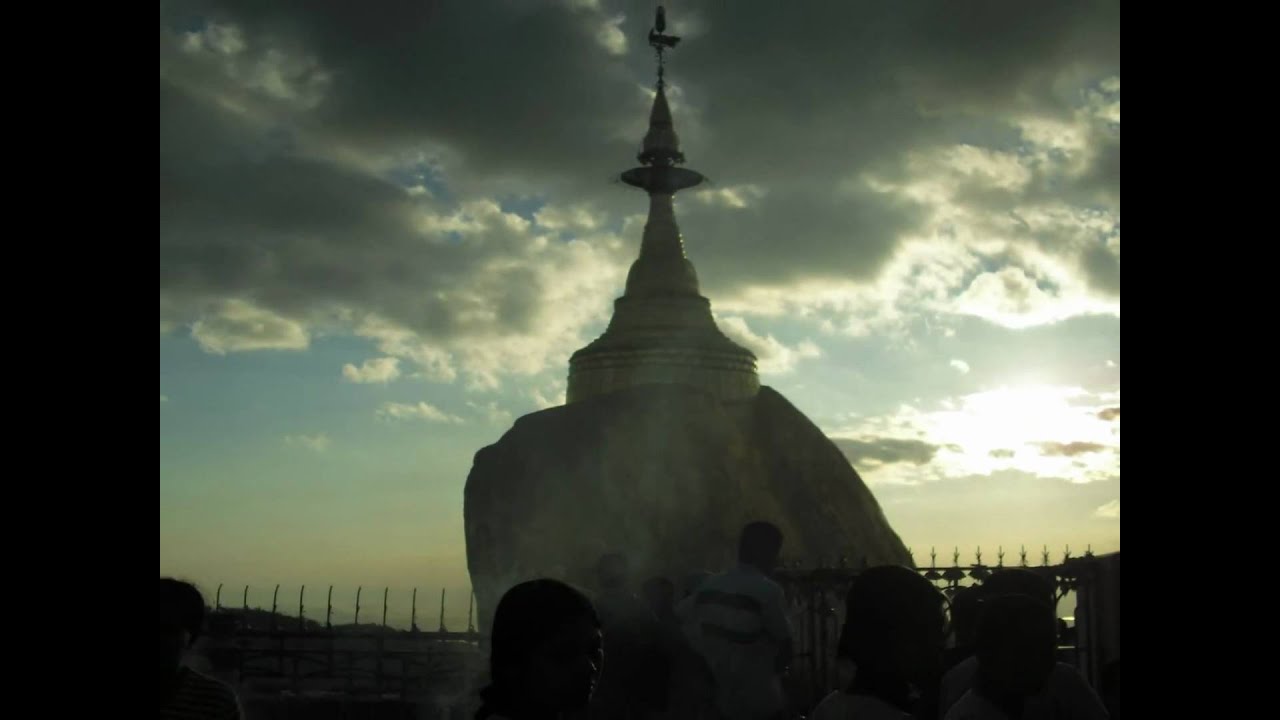 Kyite Htee Yo ( THE GOLDEN ROCK PAGODA) - YouTube