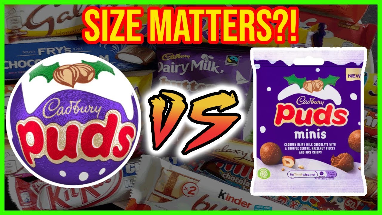 Cadbury Puds and Puds Minis Vs Battle - YouTube