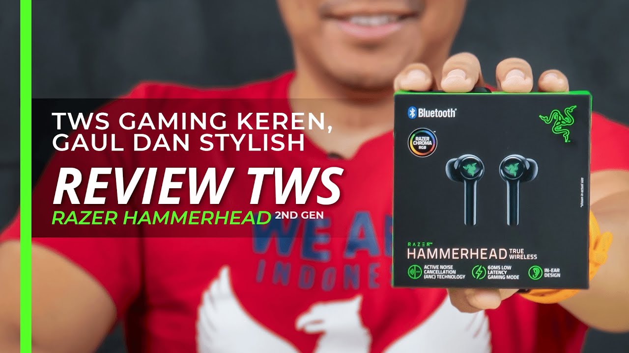 TWS Gaming Keren, Gaul dan Stylish (Review TWS Razer Hammerhead 2nd gen ...