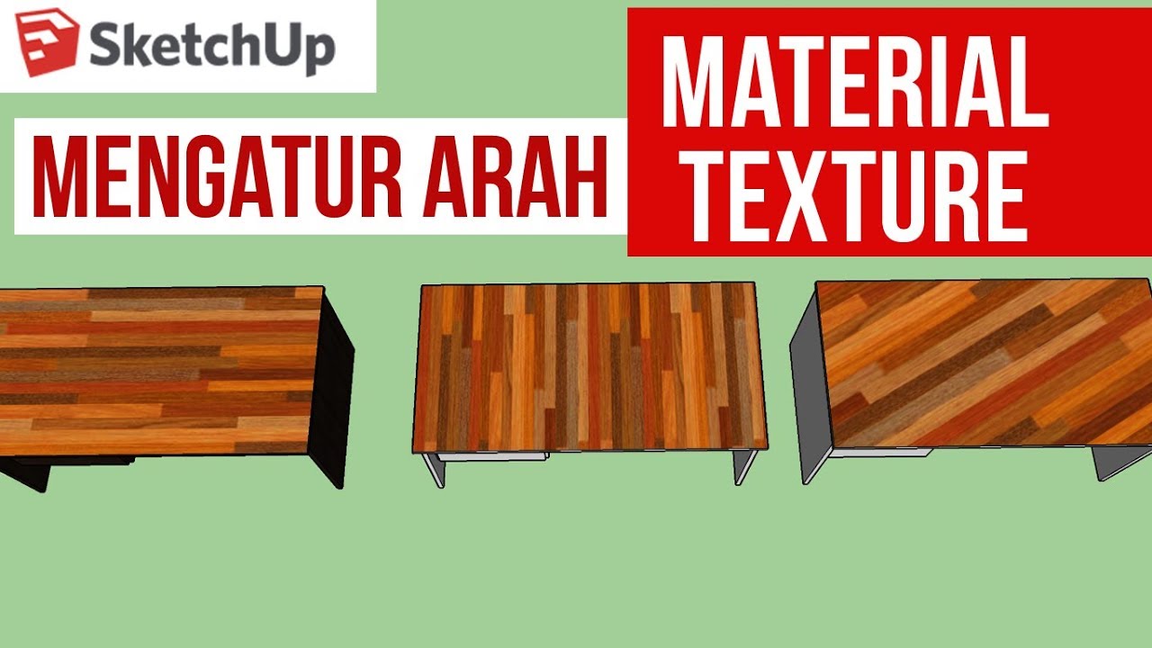 Cara Mengatur Arah Material Texture Di Sketchup YouTube cara-mengatur-arah-material-texture-di-sketchup-youtube