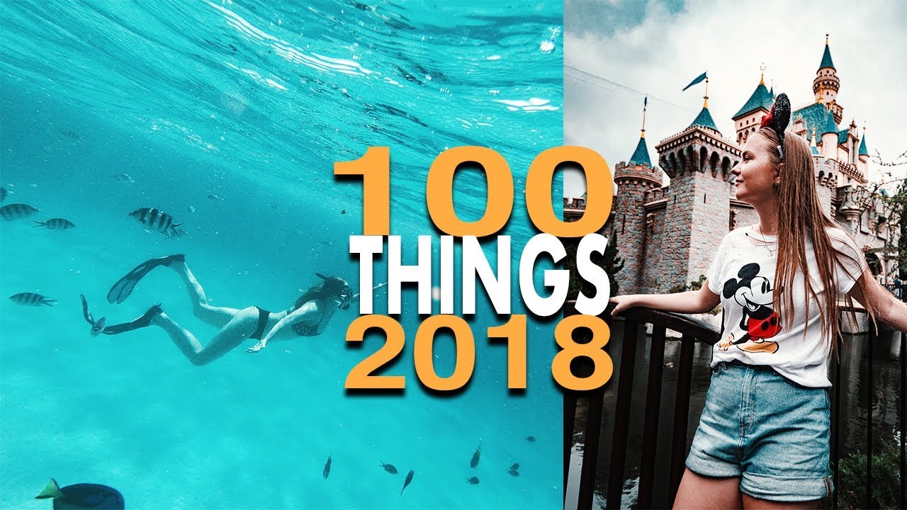 100 Things I Did in 2018 | lifelikejosie - YouTube