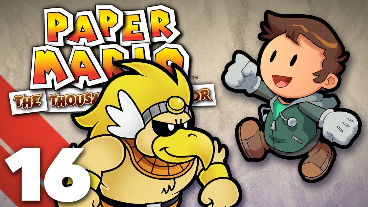 Paper Mario: The Thousand-Year Door - #16 - Rawk Hawk - YouTube