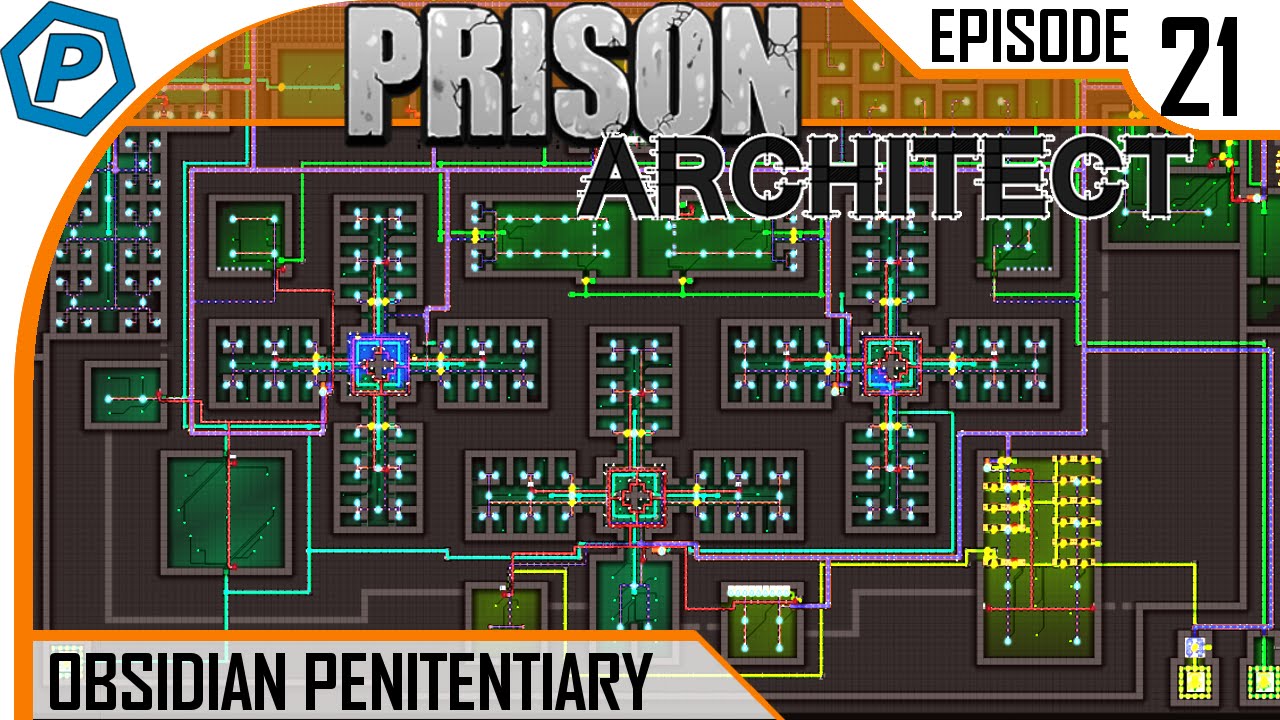 Water & Power upgrades | Prison Architect | Obsidian Penitentiary | #21 ...