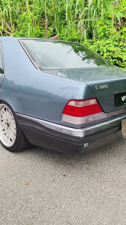 W140 S320L... slammed #seremban #n9 - YouTube