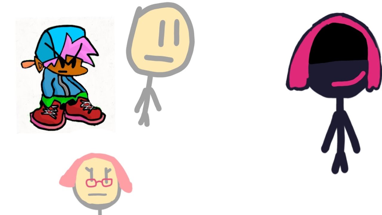 FNF Corruption w My OC's Saving Concepts: Week 5: Corrupted Blackly vs ...