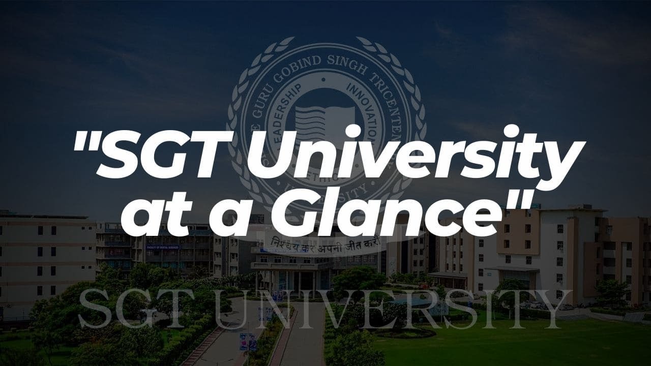 Sgt University Logo