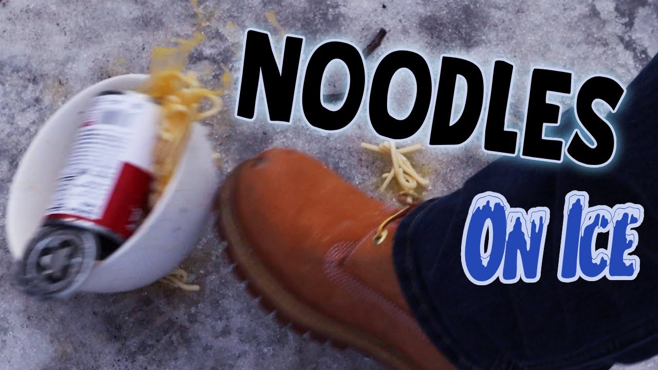 Noodles on Ice | An Art Thing - YouTube