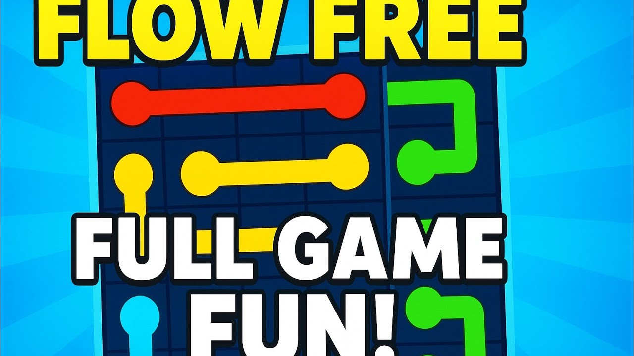 Flow Free Full Gameplay 😍 | Most Satisfying Puzzle Game Ever 🎮 - YouTube