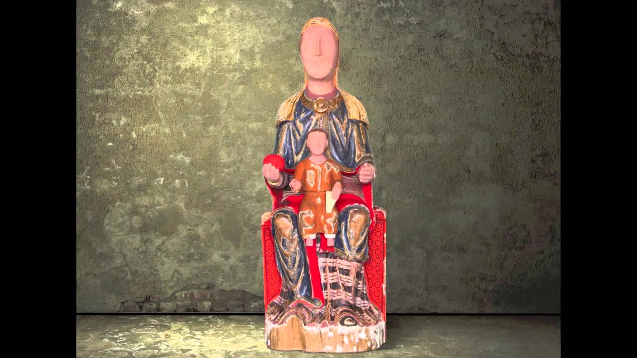 Polychrome process. Hierática art workshop - YouTube