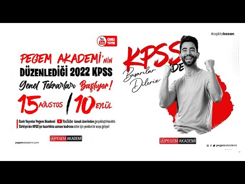 PEGEM AKADEMİ -26  Ağustos Cuma   Ölçme ve Değerlendirme -3