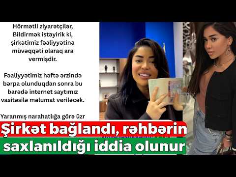 Tanınmış aparıcı ilə bağlı qalmaqal - Şirkətdən açıqlama