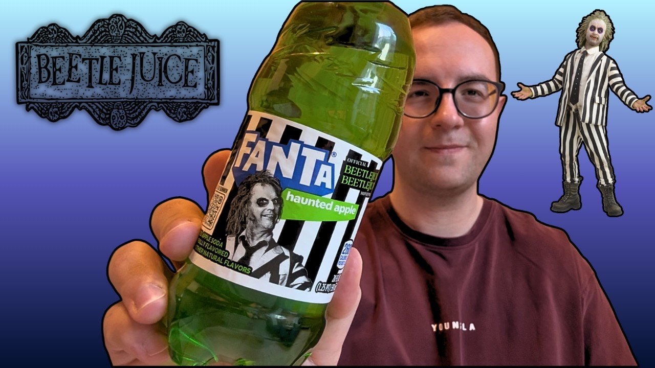 2024 Beetlejuice Fanta - Haunted Apple Flavor - YouTube