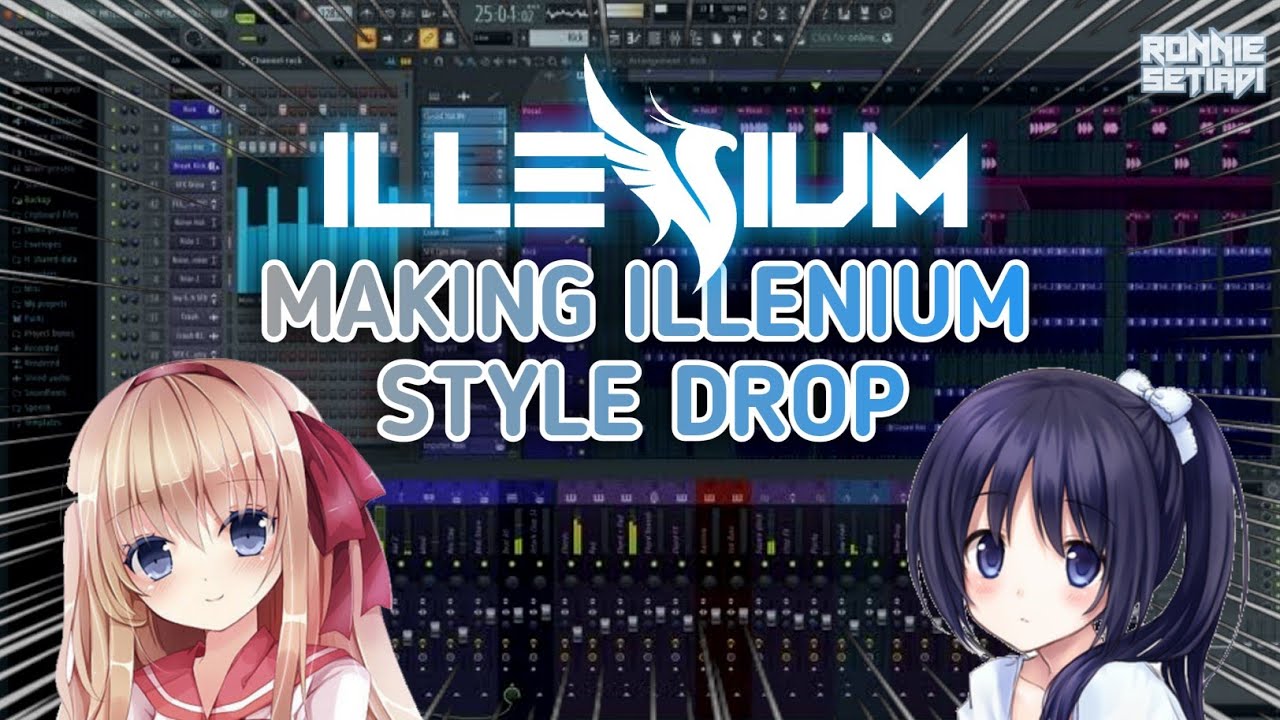 How To Make Drop Like Illenium In Fl Studio - YouTube