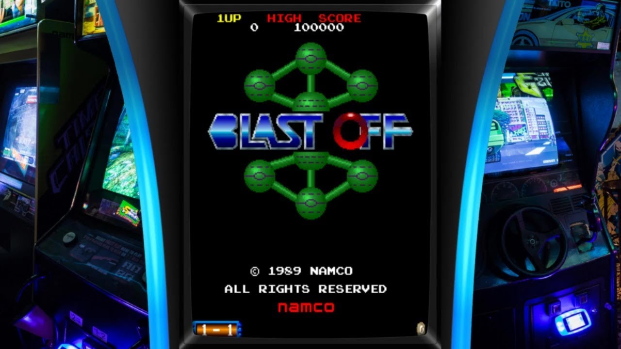 Blast Off (Arcade - Namco - 1989) - YouTube