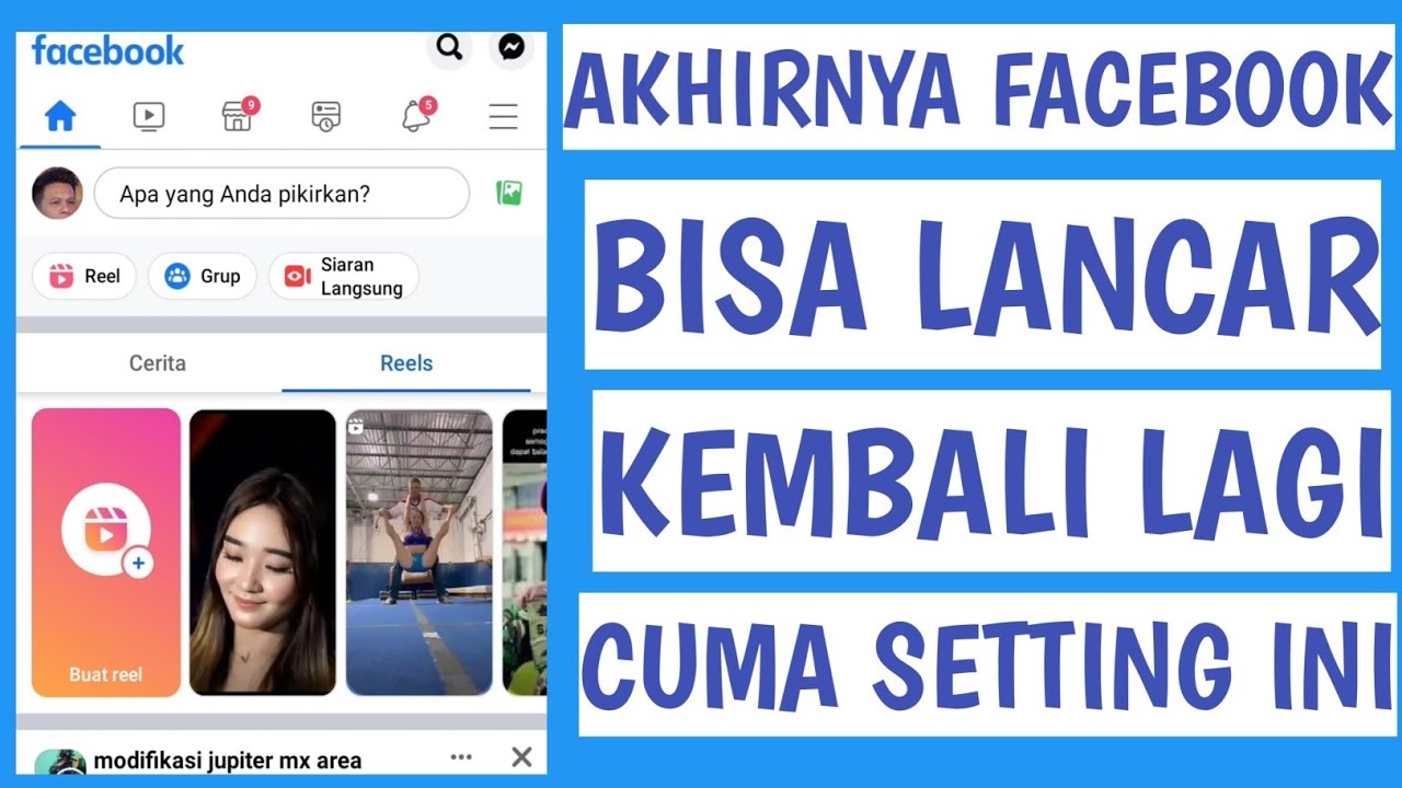 cara mengatasi fb lite loading terus - YouTube