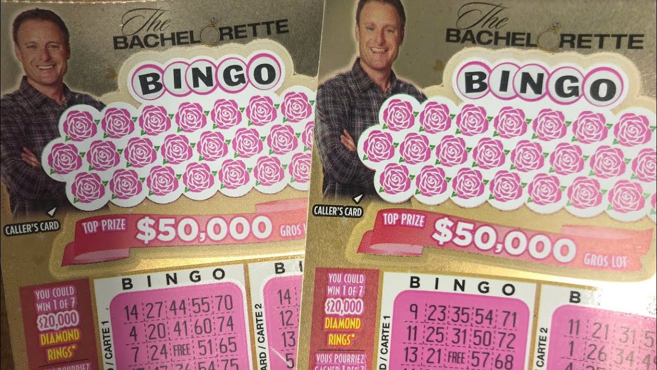 THE BACHELORETTE BINGO, OLG, scratch ticket, Top prize $50000 - YouTube