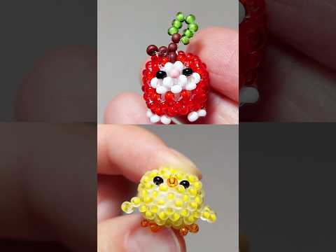 Make cute beads keychain charms idea #beads #keychain #diy #kandi #crafty #charms #diycrafts