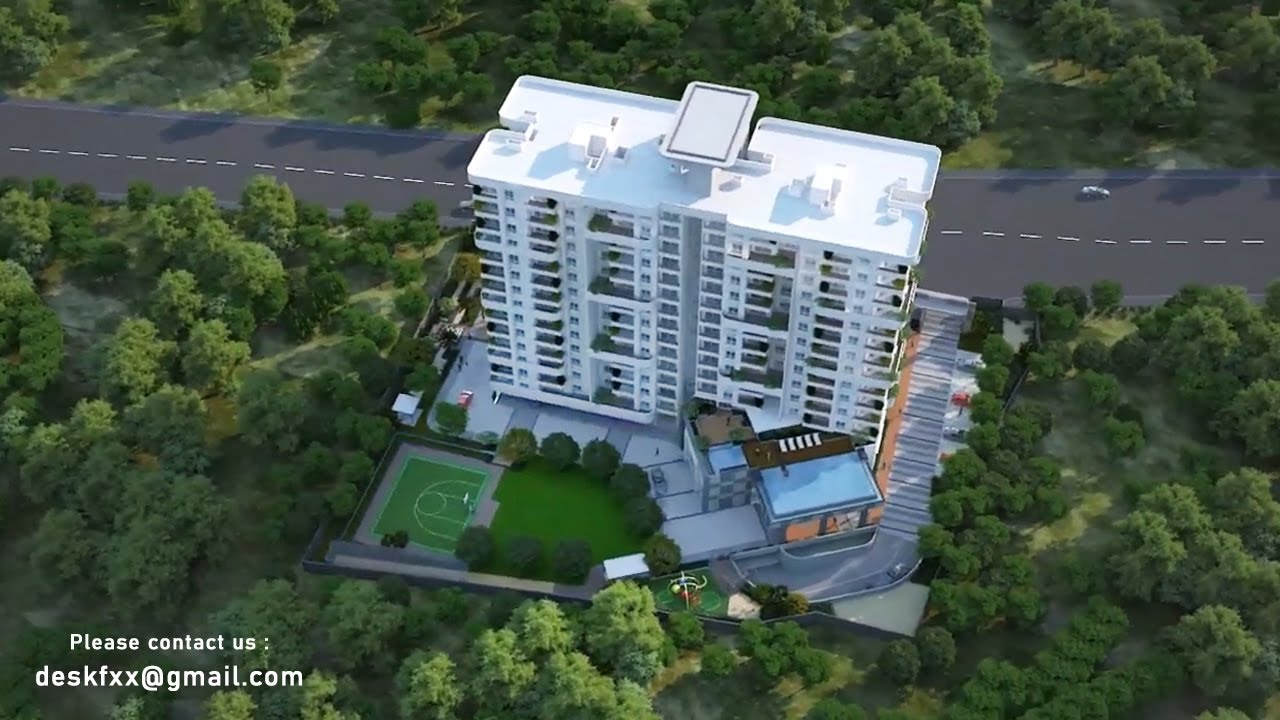 Architecture 3D design | Exterior and Interior Walkthrough Animation ...