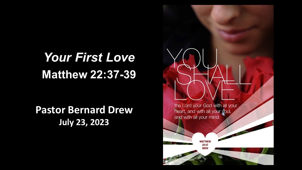 Your First Love (live sermon) - YouTube